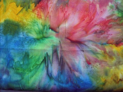 Indonesian Batik Quilting Cotton Fabric Gold Blue Black Red Green FQ HY ...