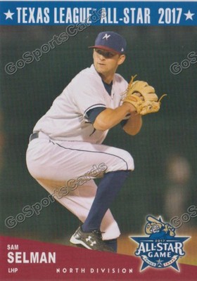 2017 Texas League All Star N Sam Selman RC Rookie Kansas City Royals | eBay