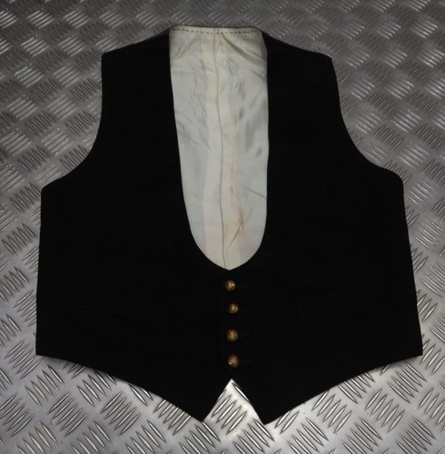 Vintage RAOC Waistcoat Mess Dress British Army Issue With Kings Crown ...