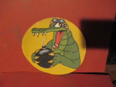 WWII USAAF DISNEY ALLIGATOR 449 TH BOMB SQUADRON 3 AAF FLIGHT JACKET ...