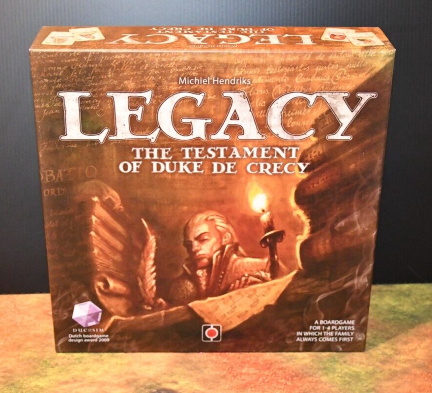 Legacy: The Testament of Duke de Crecy Board Game + Five Families ...