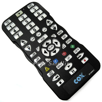 COX CABLE NETWORK TV AUDIO LARGE KEY MULTI-DEVICE JUMBO UNIVERSAL ...