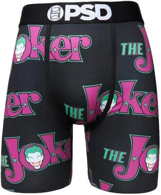 PSD Batman Joker Logo Mesh Front & Back Panels Boxers Mn's L (36-38 ...