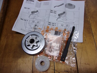 Stihl OEM MS192T Spur Sprocket Picco 3/8" 7T 1137-640-2007 MS 194T 193T ...