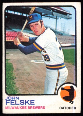 1973 Topps John Felske Rookie Milwaukee Brewers #332 | eBay