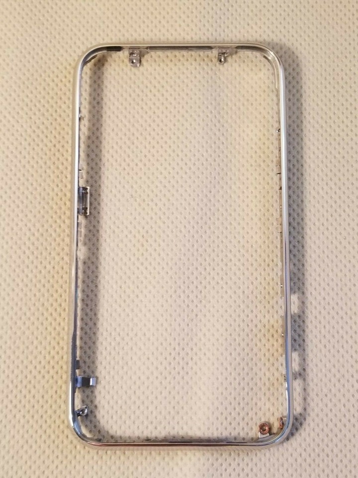 New Apple Metal Front Chrome Bezel Frame - IPHONE 3G 3GS A1241 A1324 ...
