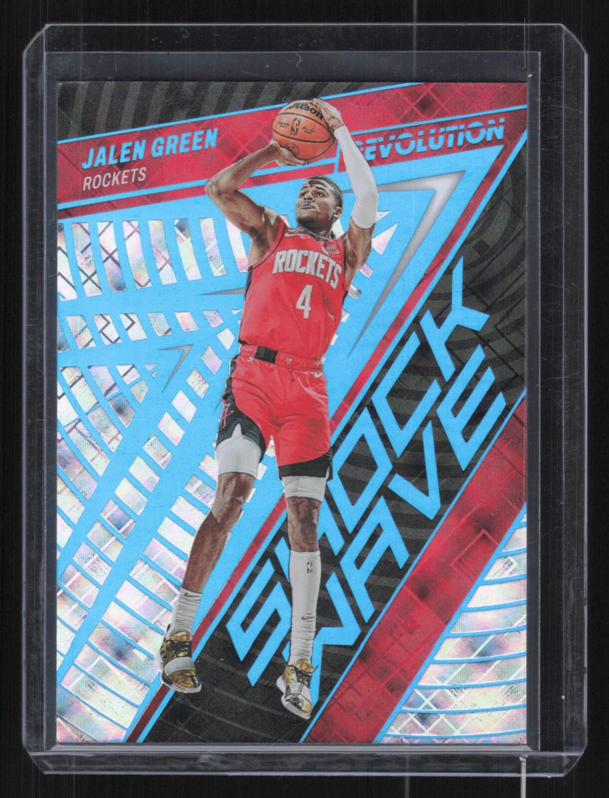 2022-23 Panini Revolution Jalen Green #5 Shockwave Cosmic /99 Rockets ...