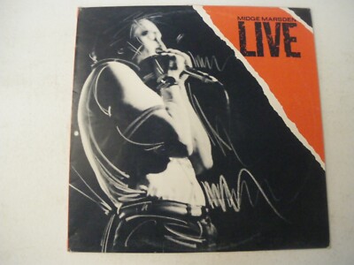 MIDGE MARSDEN LIVE PEAK 12" EP 45 RPM | eBay