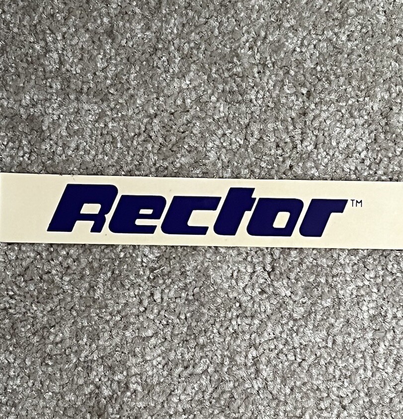 Vintage 1990’s Rector Skateboard Sticker Old School Not A Reissue OG | eBay