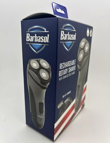 Barbasol Rechargeable Rotary Shaver with Pop-up Trimmer New | eBay