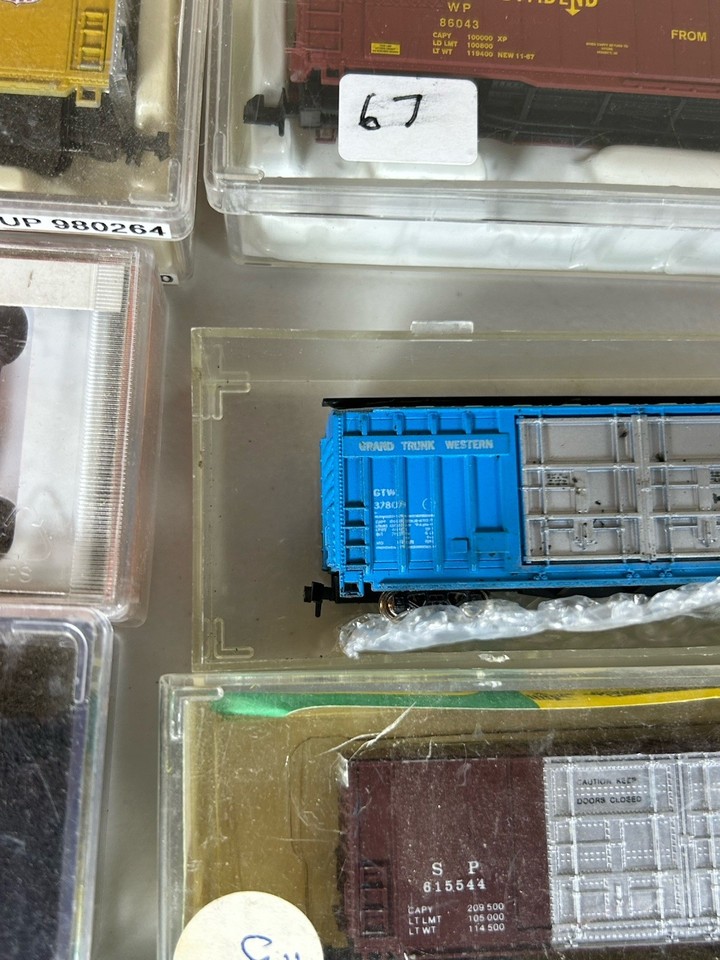 N Scale Lot of 8 85’ & 86’ Hi Cube Box Cars | eBay