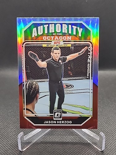 2023 Panini Donruss Optic UFC - Authority of the Octagon Jason Herzog ...
