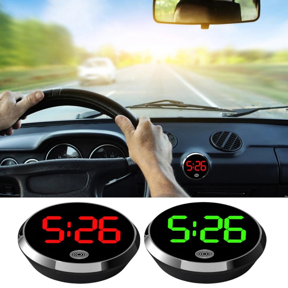 Professional 1Pc Car Clock Digital Dashboard Mini Electronic For Dash ...