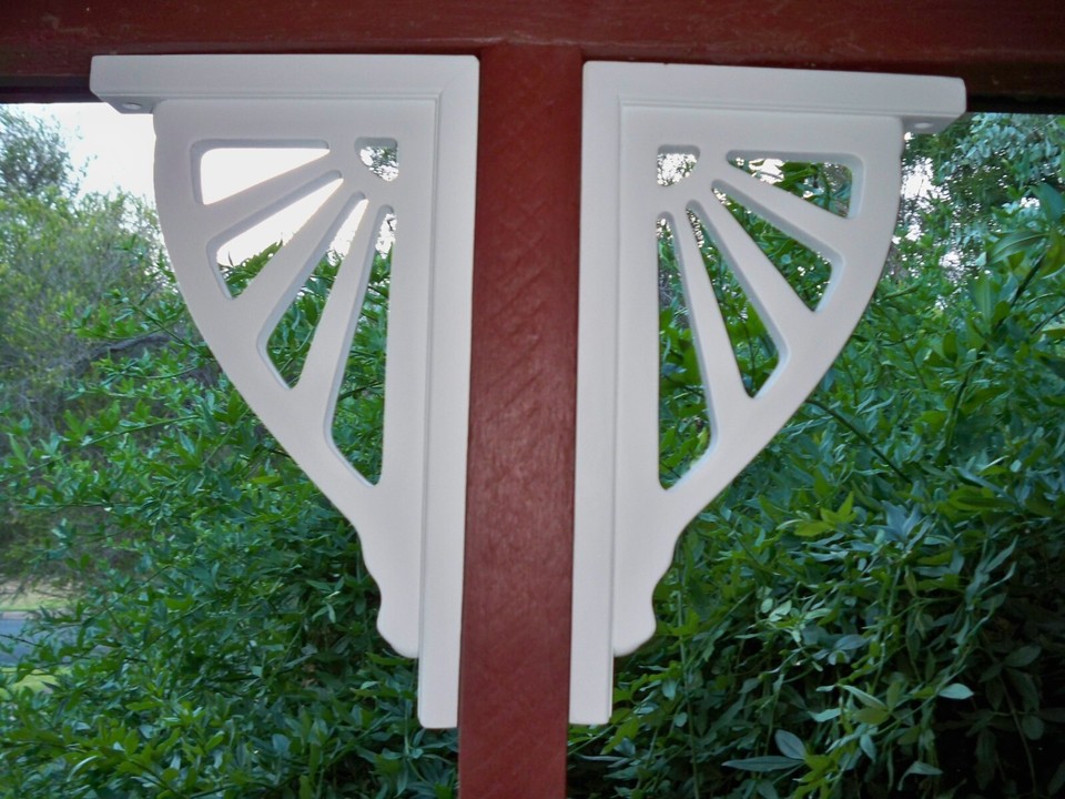Wooden Verandah Corner Brackets - Fretwork. | eBay Australia