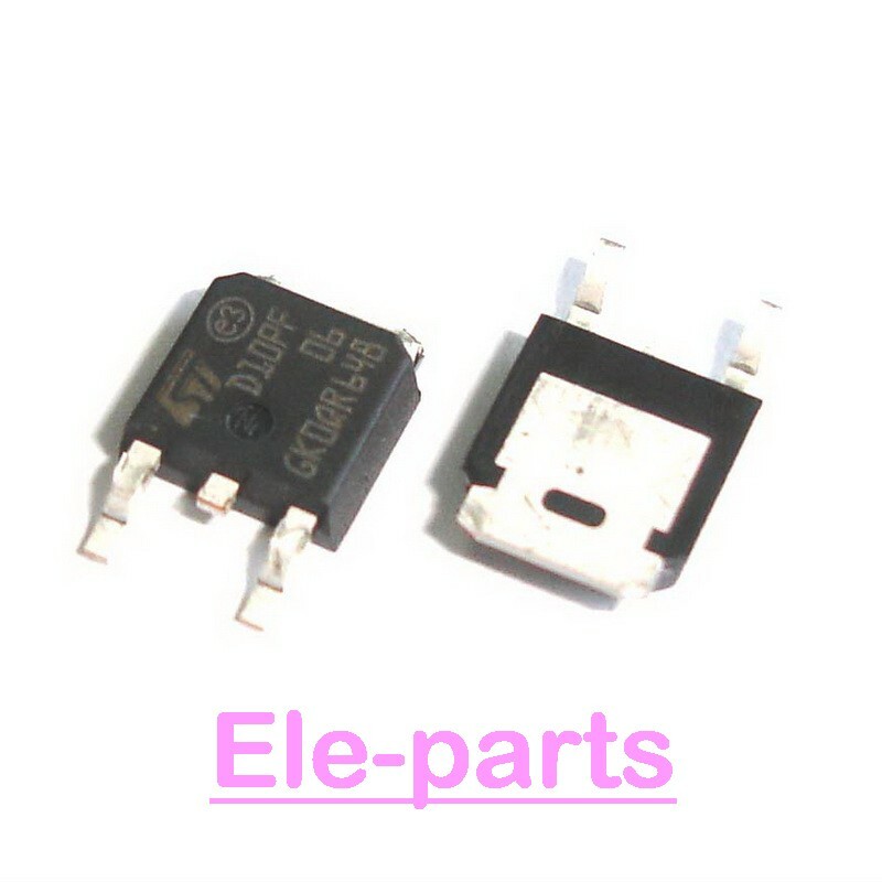 5 PCS STD10PF06T4 TO-252 D10PF06 P-Channel 60-V (D-S) Mosfet ...