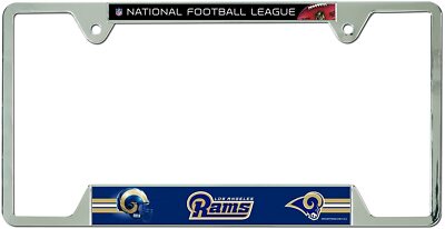 Los Angeles Rams Metal License Plate Frame Car Truck NFL Football Fan ...