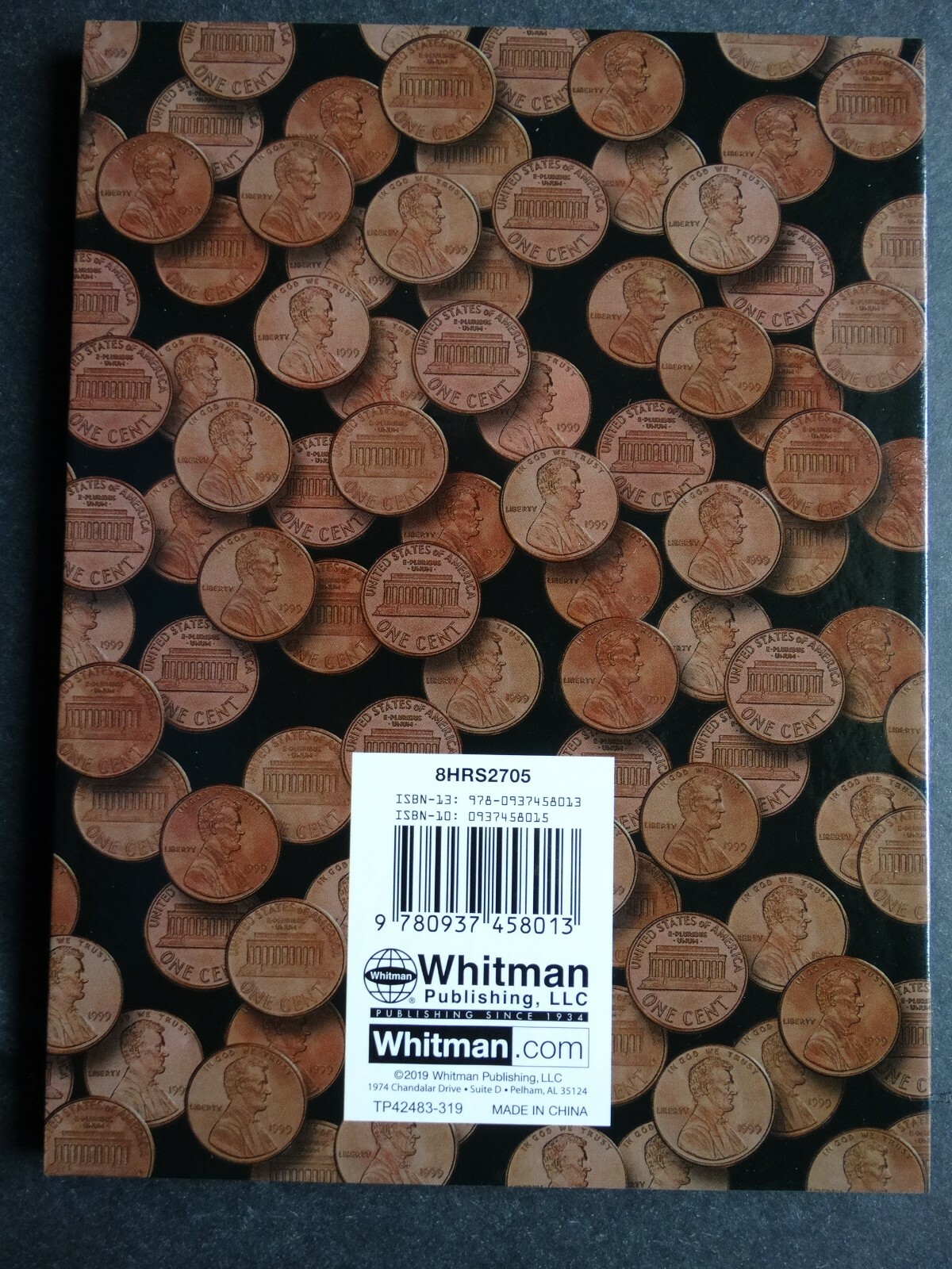 He Harris Lincoln Memorial Cents Penny Coin Folder 1999-2008 #2 Album ...