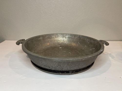 Vtg Guardian Service Hammered Aluminum Round Roasting Fryer Pan 12" | eBay