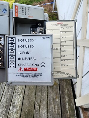 1769-OW16 Allen Bradley Compact I/O relay output with 1769-PB2 | eBay