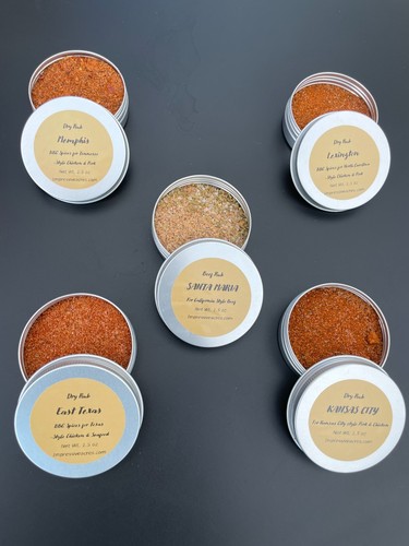 Barbeque Rubs of America Gift Set Great Grilling Gift for Him Dad BBQ ...