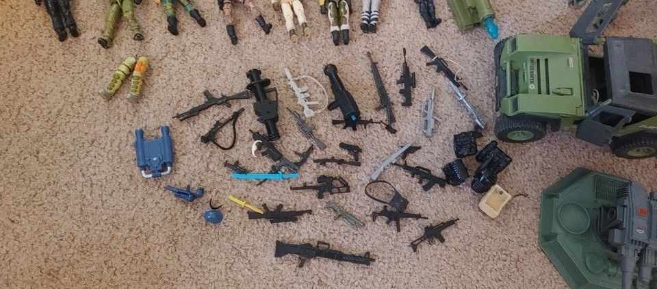GI Joe vehicles and figures and assorted weapons | eBay