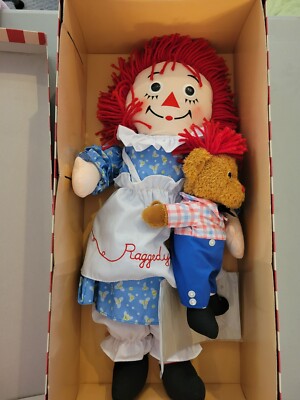 Dakin Signature Collection Raggedy Ann & Raggedy Bear 85th Birthday ...