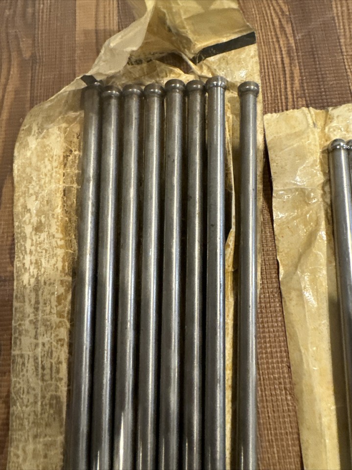 Nos boss 429 mustang and nascar push rods pushrod set intake + exhaust ...