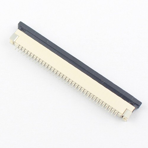 5Pcs FPC FFC 1.0mm Pitch 34 Pin Drawer Type Ribbon Flat Connector Top ...