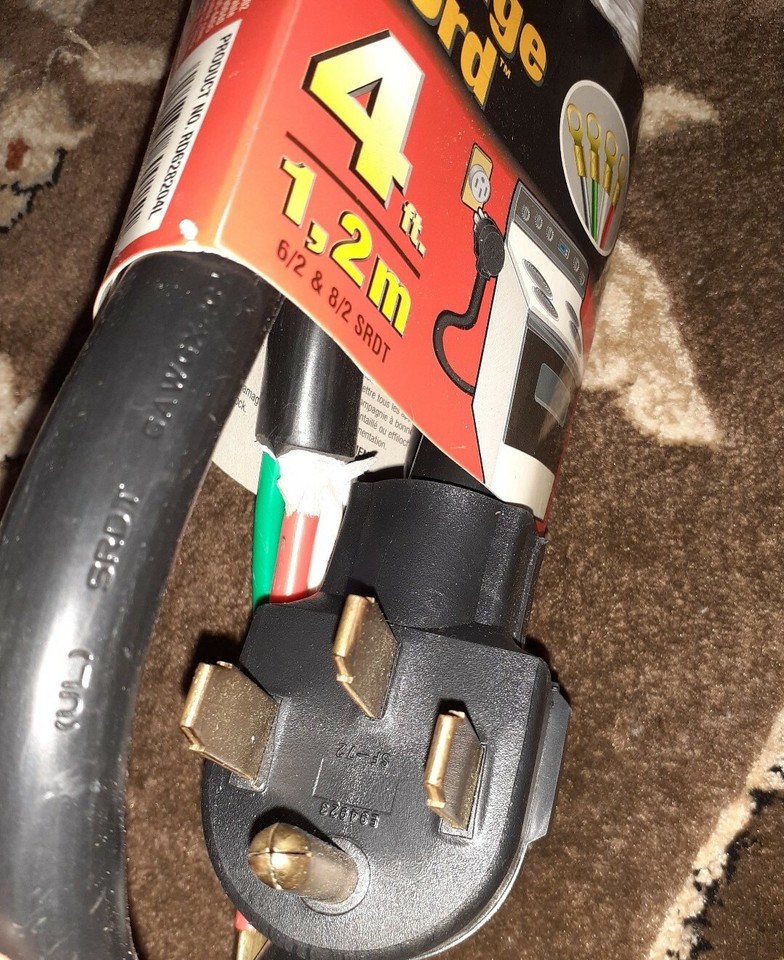 Prime Wire and Cable RD628204L Cooking Range 48" 50 Amp Power - Black ...