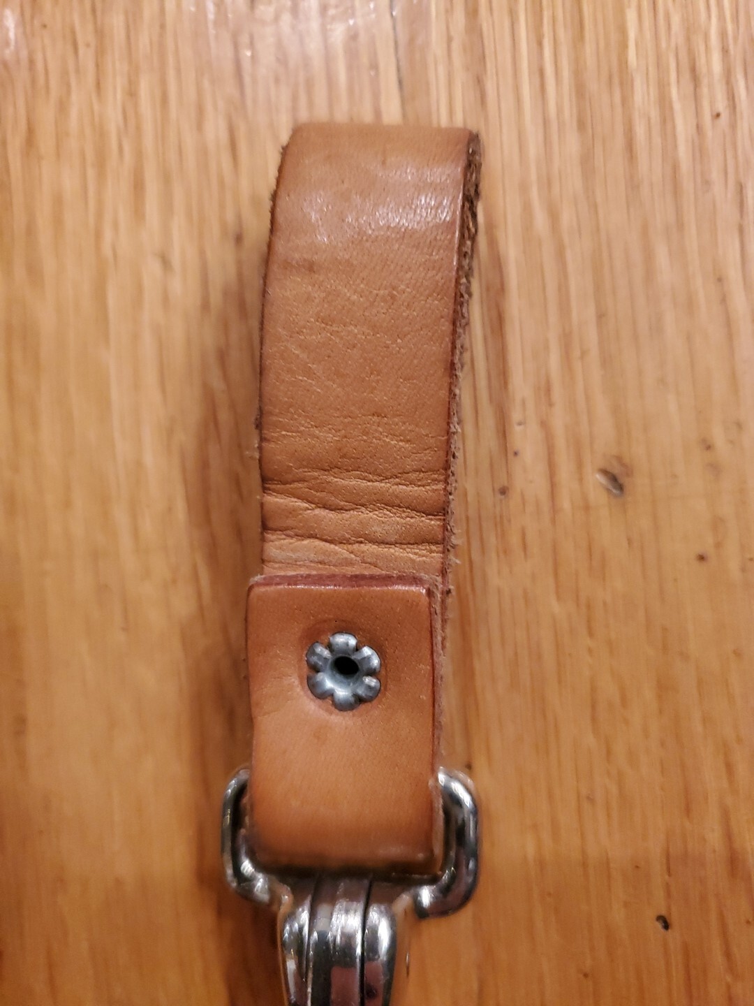 NOS Old Stock Klein Tools Tan Leather Snap Belt Loop Tool Holster USA Made Tight | eBay