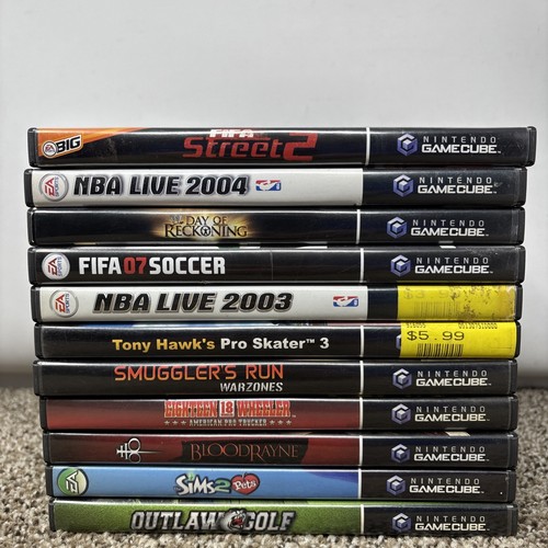 Nintendo GameCube Games Lot Of 11 Games Tested | eBay