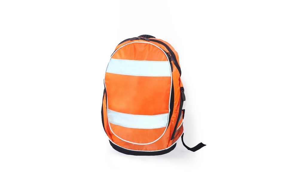 Hi Visibility Rucksack Backpack Safety Hi Vis Work Cycling Hiking Bulk ...