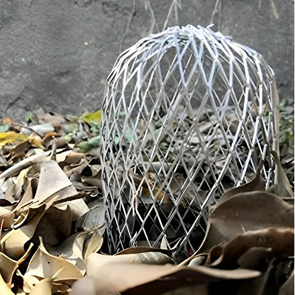 4pcs Metal Aluminum Gutter Guard Filter Mesh Downpipe Leaf Debris Trap ...