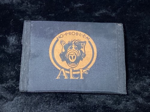 🔥 ALF Trifold BLACK NO PROBLEM Nylon Wallet carnival prize official ...