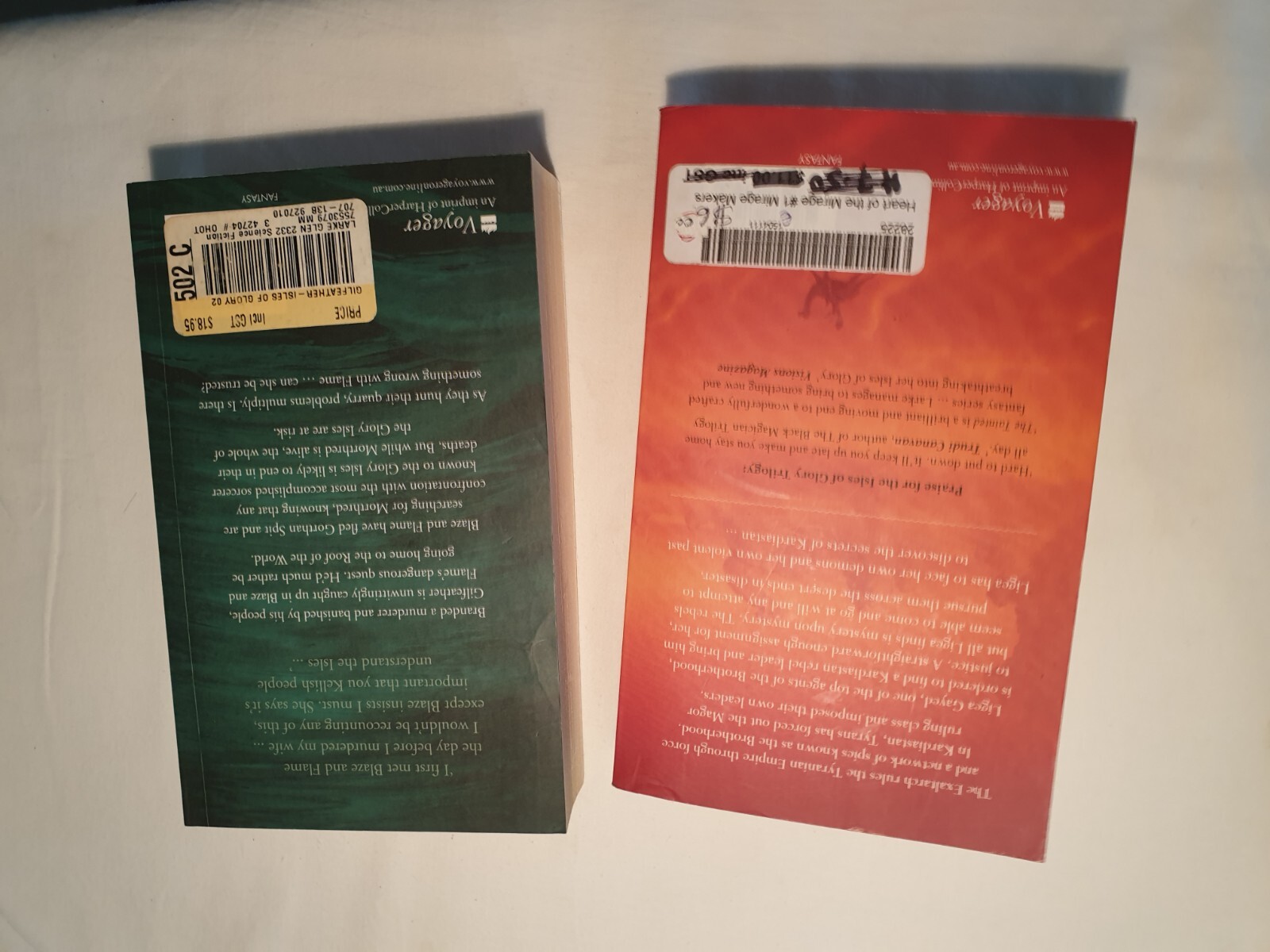 Gilfeather The Isles of Glory Book Two X Heart Mirage 2 X Glenda Larke ...