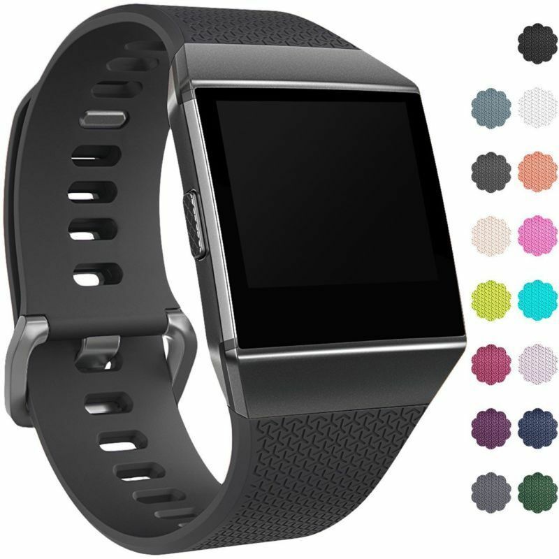 Replacement Silicone Rubber Classic Band Strap Wristband For Fitbit ...