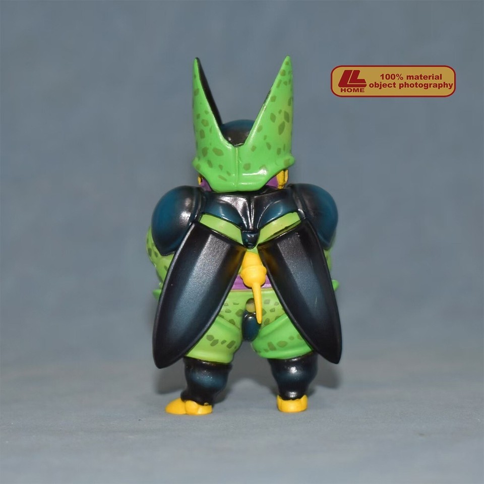 Anime Dragon Ball Z Super Saiyan cell Fat Cute Mini Figure Statue Toy ...
