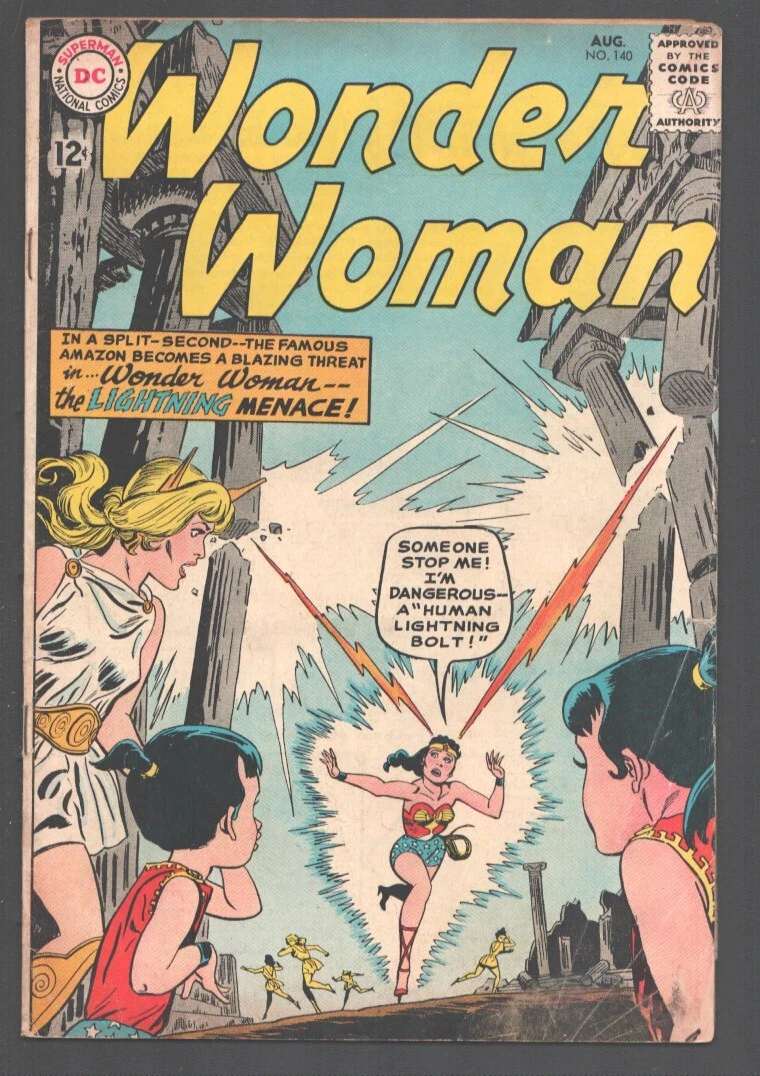 Wonder Woman Comic Book Page