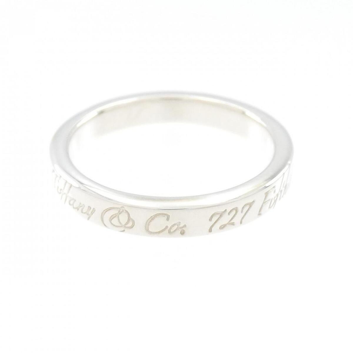 Authentic Tiffany & Co. Notes narrow Ring #260-007-152-3767 Authentic Tiffany & Co. Notes narrow Ring #260-007-152-3767