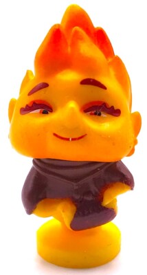 CINDER LUMEN Pixar Disney ELEMENTAL Movie PVC TOY Playset Figure 2 ...