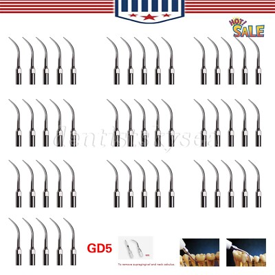 1-50 Dental Ultrasonic Piezo Scaler Perio Tips Scaling Tips Fit SATELEC ...