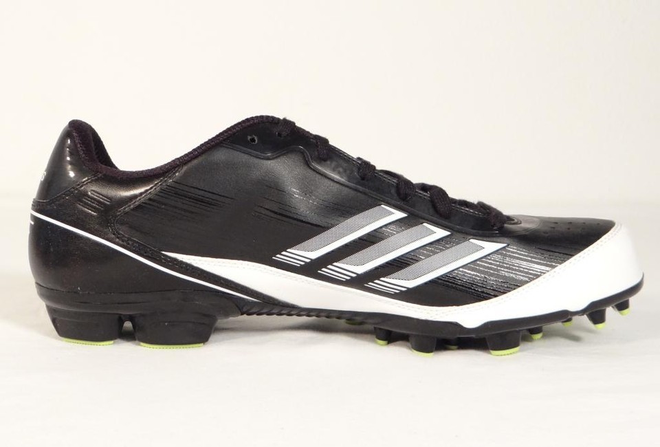 Adidas Scorch X Field Turf Football Cleats Black & White Mens NWT | eBay