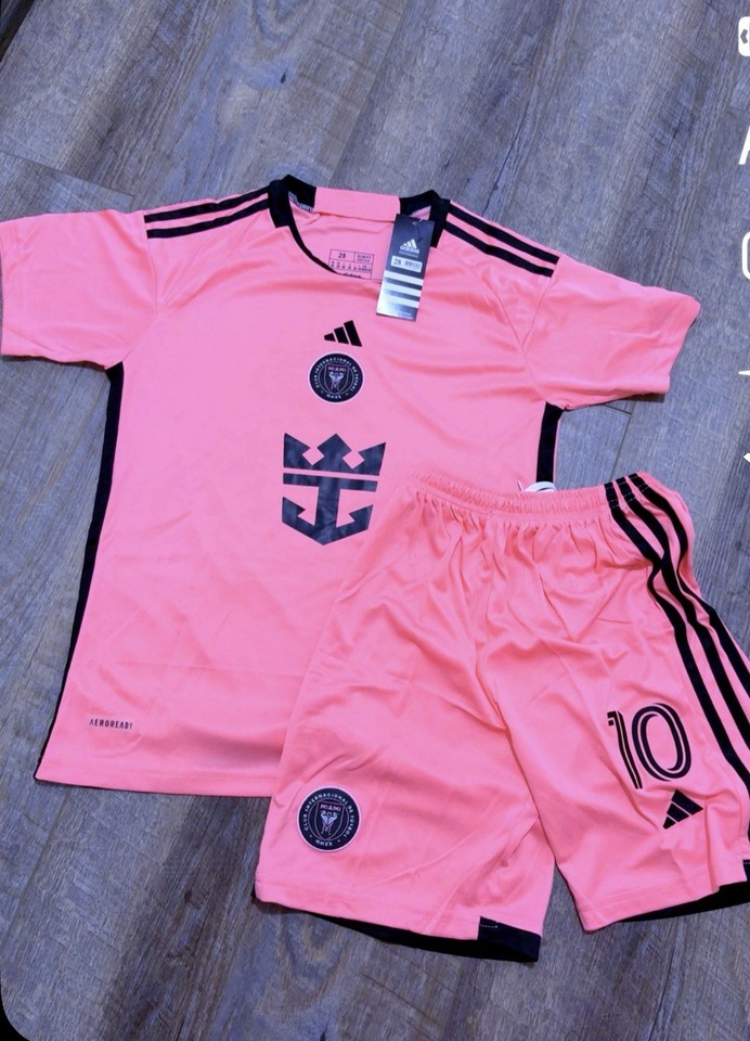 Kids Pink Messi Jersey #10. For 8 -13Years Kids . | eBay