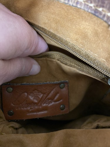 Patricia Nash Francesca Hand-Tooled, Studded Burnished Brown Crossbody ...