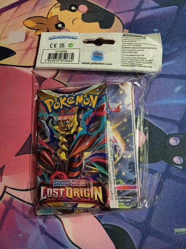 Pokemon Lost Origin Mini Portfolio With Booster pack | eBay