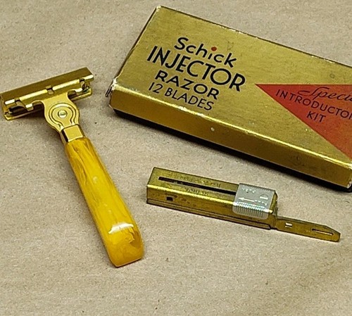 Schick Injector Razor Special Introductory Kit Type E W/ Box Vintage ...