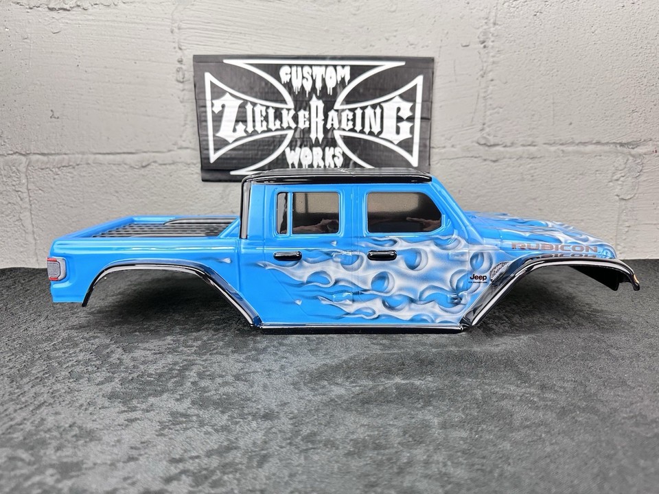 CUSTOM PAINTED RC TRUCK BODY ARRMA SENTON TRAXXAS E-REVO MAXX SLASH BIG ...