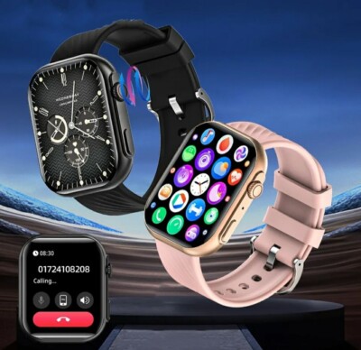 Smartwatch Herren Damen Fitnessuhr Bluetooth Sportuhr Schrittzähler Sportler Uhr | eBay.de