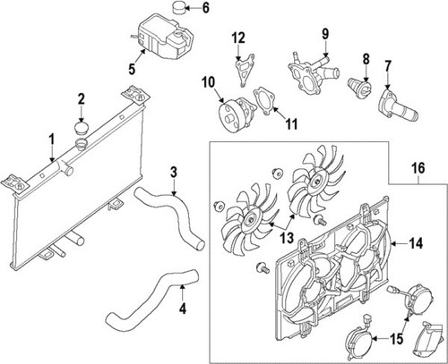 210106N226 Nissan Pump assy-water 210106N226, New Genuine OEM Part | eBay