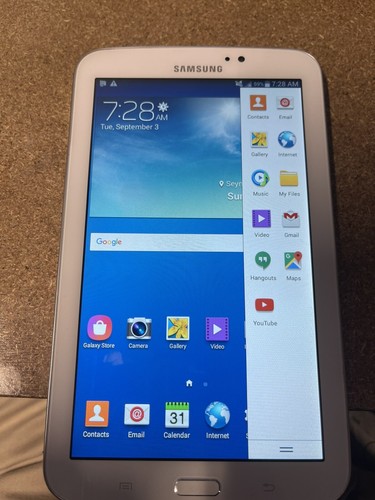 Samsung Galaxy Tab 3 SM-T211 16GB, Wi-Fi + 3G (Unlocked), 7in - White ...